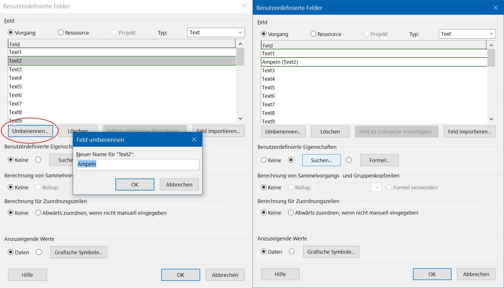 In 3 Schritten zu Ampeln in MS Project - agipro-consulting