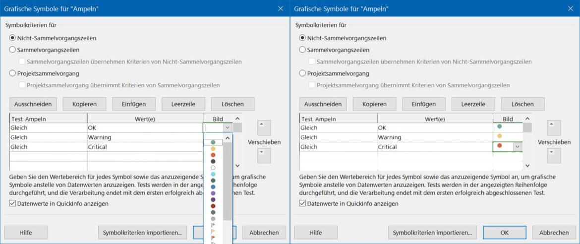 In 3 Schritten zu Ampeln in MS Project - agipro-consulting