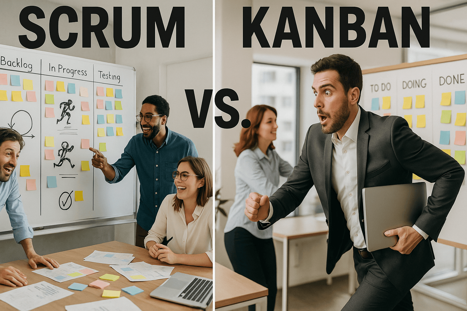 Scrum vs. Kanban – Welche agile Methode passt zu deinem Projekt ...